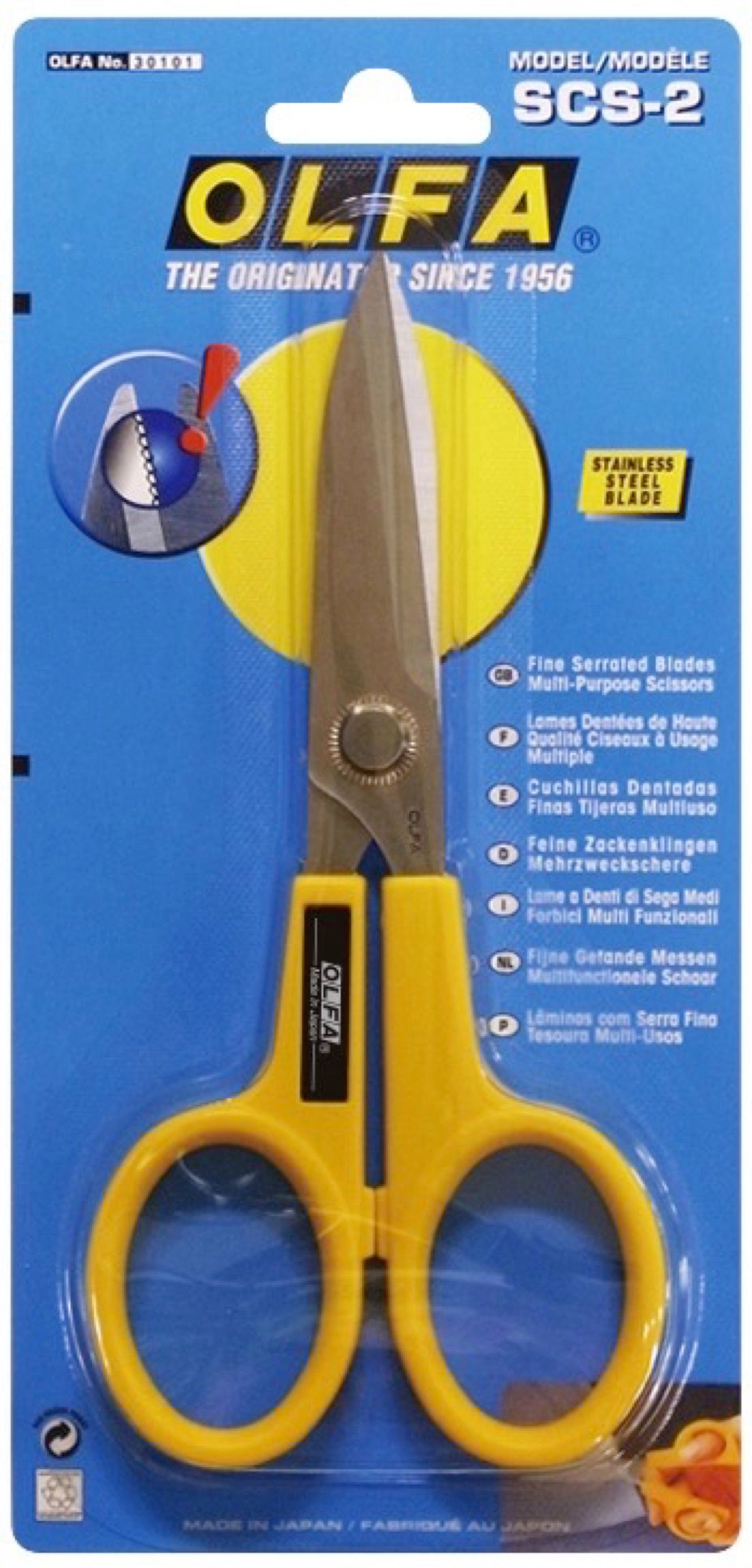 OLFA Scissors SCS-2 · Mayhem Fabric