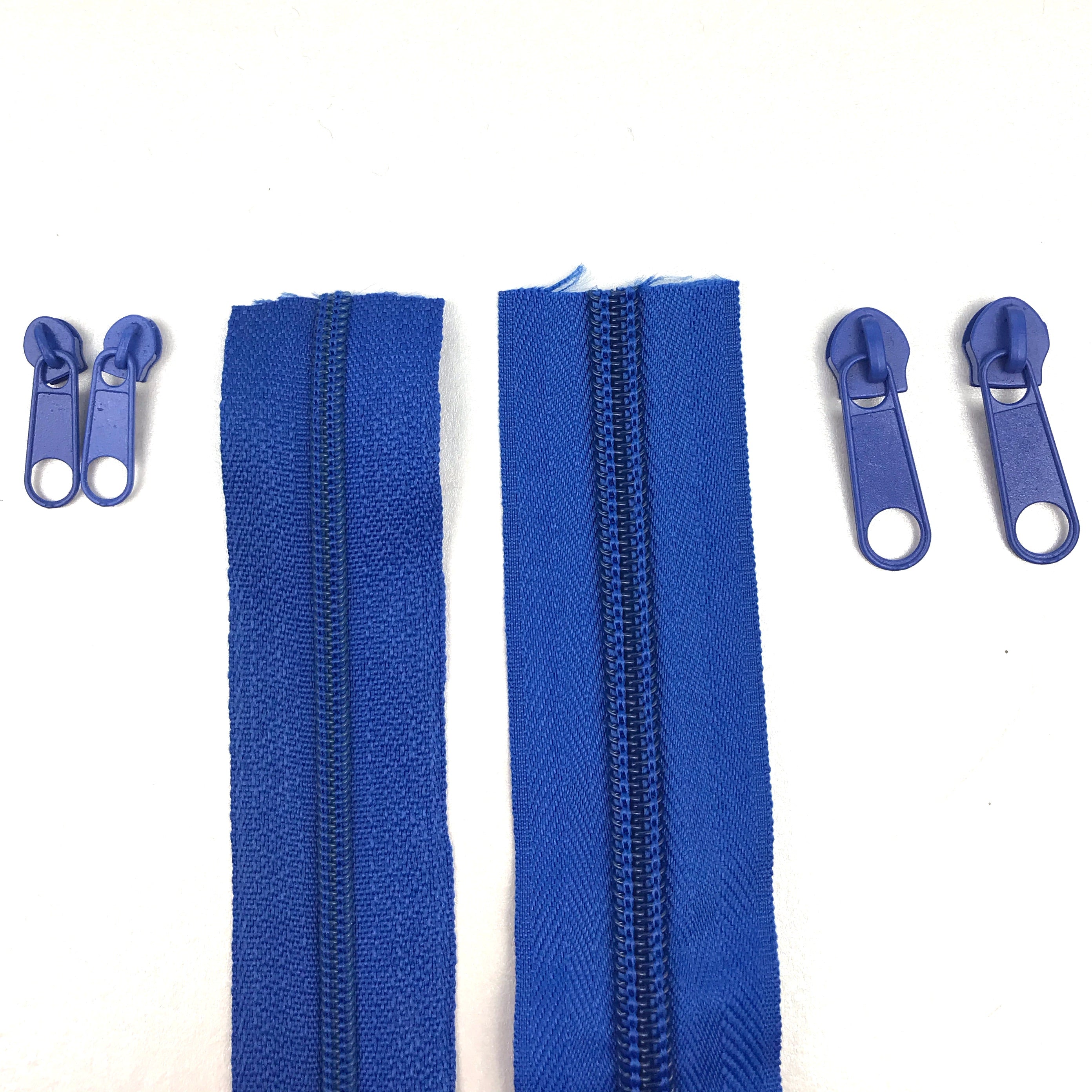 Royal Blue 340 Continuous Zipper Roll in Standard Style Size 5