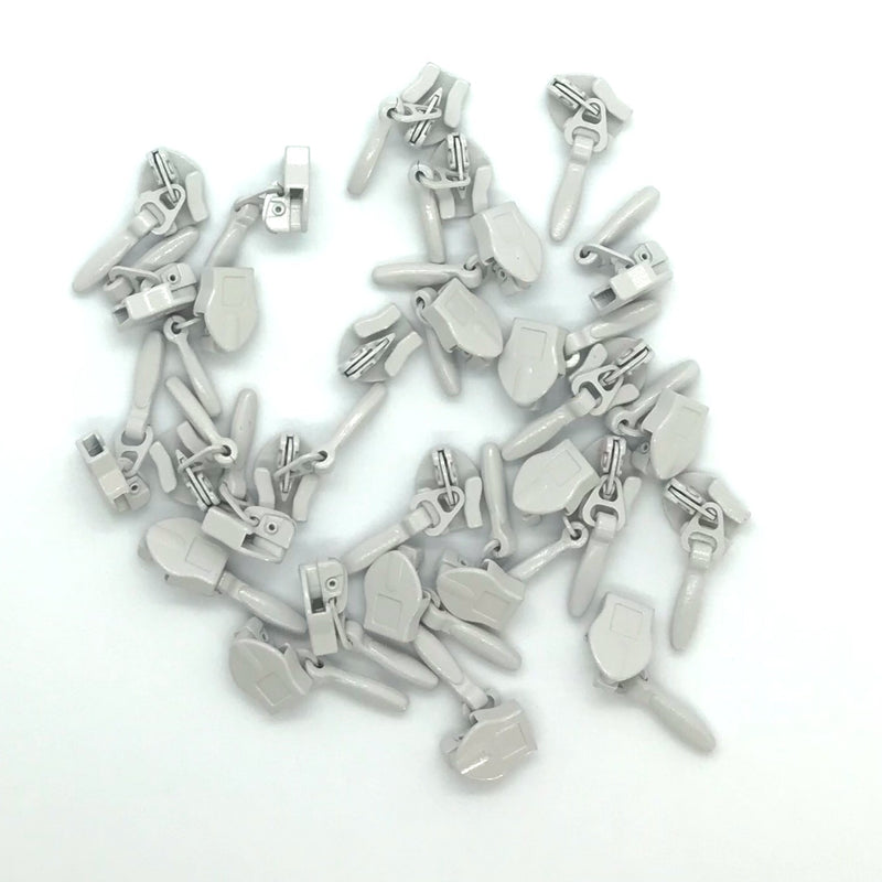 Heavy Duty Light Grey Invisible Continuous Zipper Roll # 5 · Mayhem Fabric