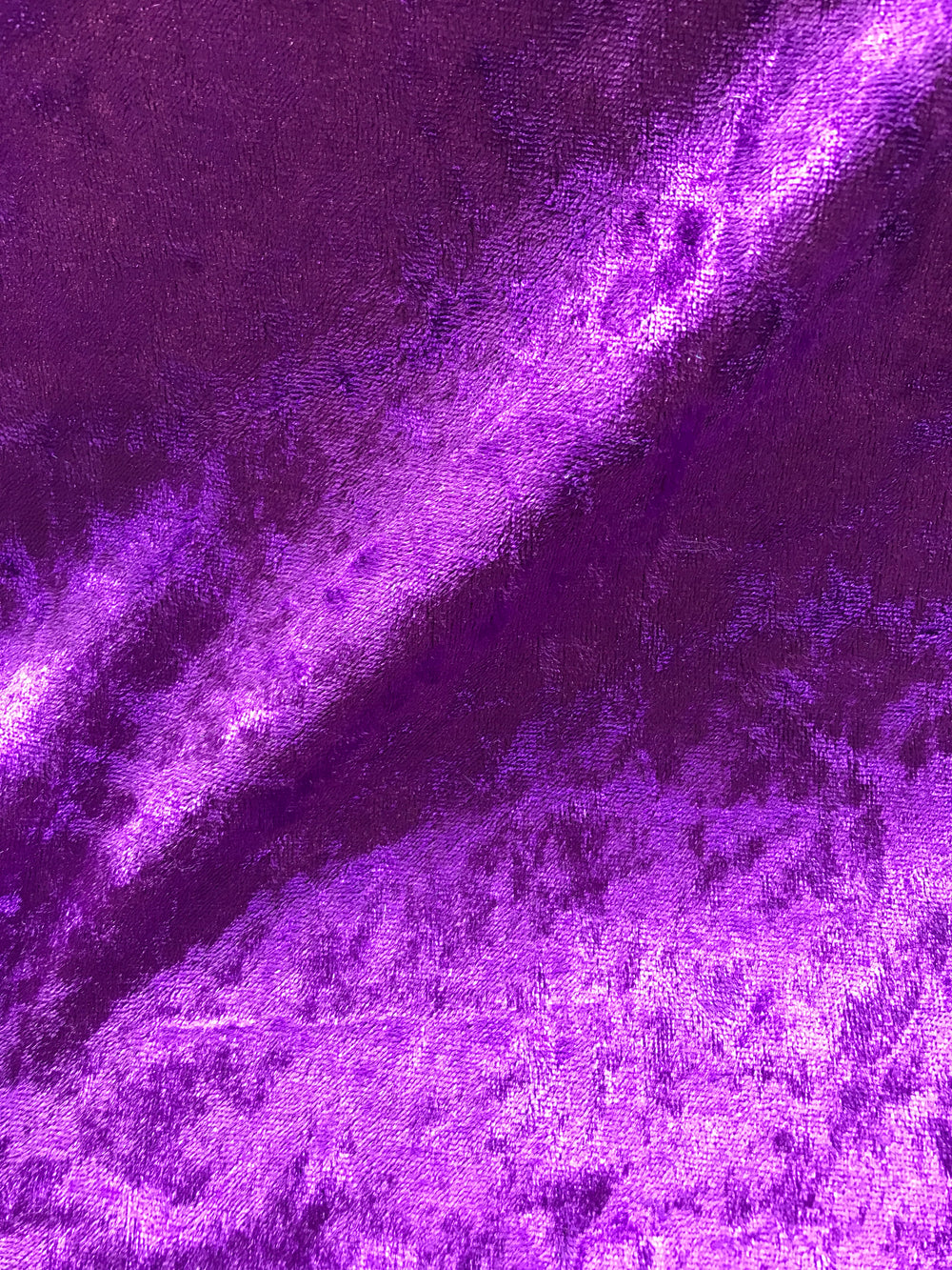 Purple Velour, Crushed Velvet Velour - Stretchy · Mayhem Fabric